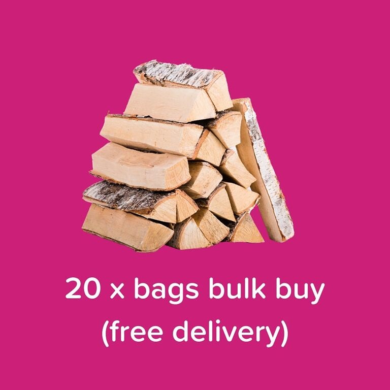 Bulk buy 20 bags of kindling - Vivid